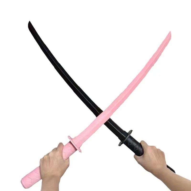 3D printed gravity straight out retractable katana toy, retractable Cos ...