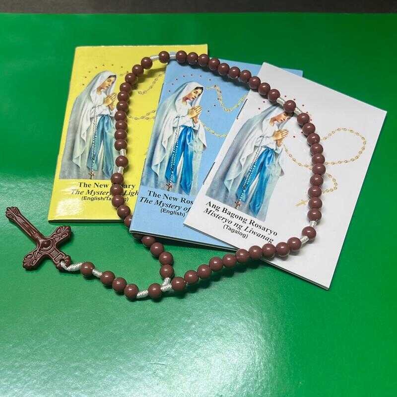 ROSARY GUIDE With Assorted Color Mini - Rosary (Pocket Size) | Shopee ...