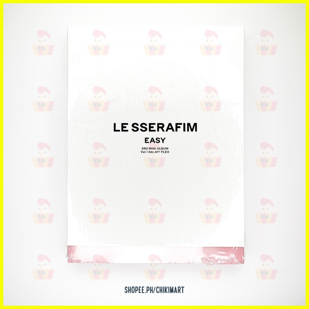 Le Sserafim EASY Official Album (Sealed & Unsealed) | Shopee Philippines