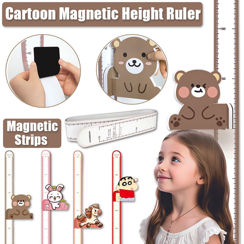 Height Measurement Wall Sticker Magnetic 3d Height Sticker Wall Height ...