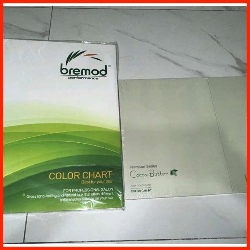 Bremod Performance Hair Color Chart & Bremod Premium Hair Color Chart ...