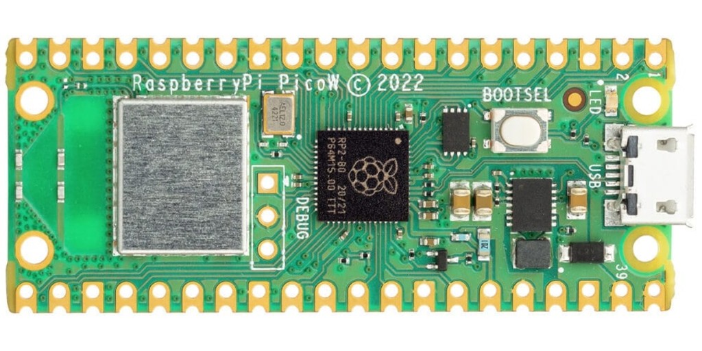 Raspberry Pi Pico | Raspberry Pi Pico W RP2040 Microcontroller | Shopee ...