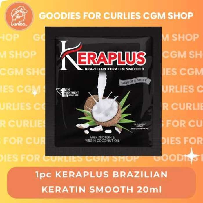 Keraplus Brazilian Keratin Smooth W/ Milk Protein And Virgin Coconut ...