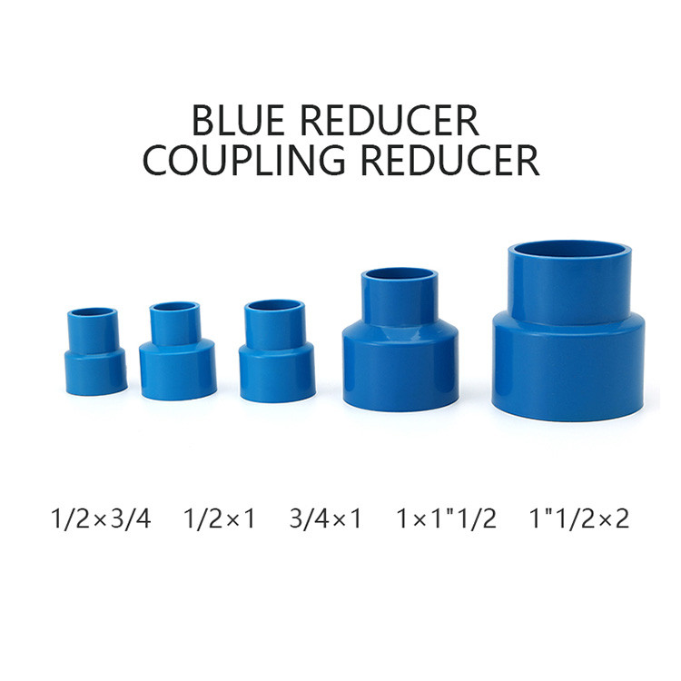 （Fast Delivery）PVC Blue Fittings Coupling/Elbow/Plug/Tee/Adaptor/PVC ...