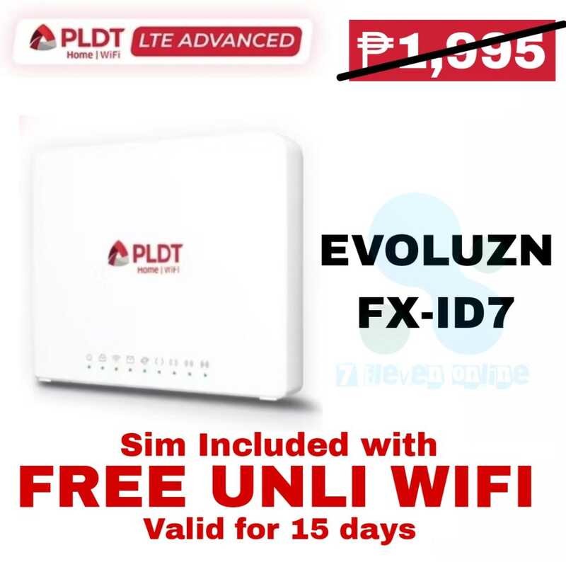 PLDT Home Wifi Lte-Advanced (Prepaid) FREE UNLI DATA 15Days | Shopee ...