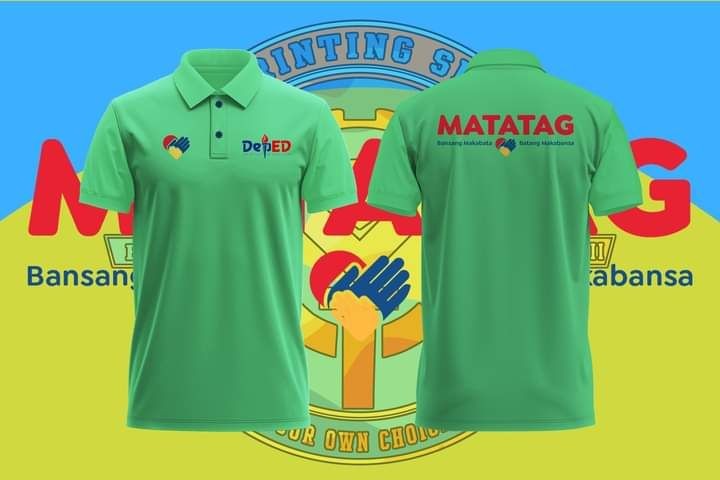 DepEd MATATAG Polo shirt Alternative Uniform Tshirt for Men Women Polo ...