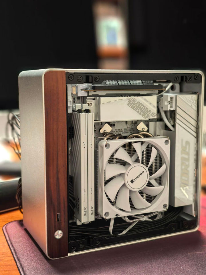 Jonsbo N10 Aluminum ITX Case Mini Portable Desktop Computer Case 4 * 2 ...