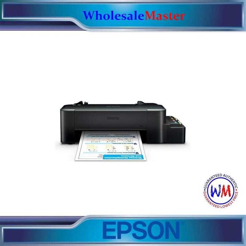 Epson L121 Single Function Ink Tank System Printer | Shopee Philippines