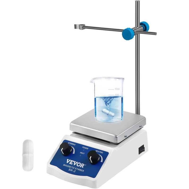 3 VEVOR 3 1000Ml Electric Magnetic Stirrer Hot Plate Vortex Mixer ...