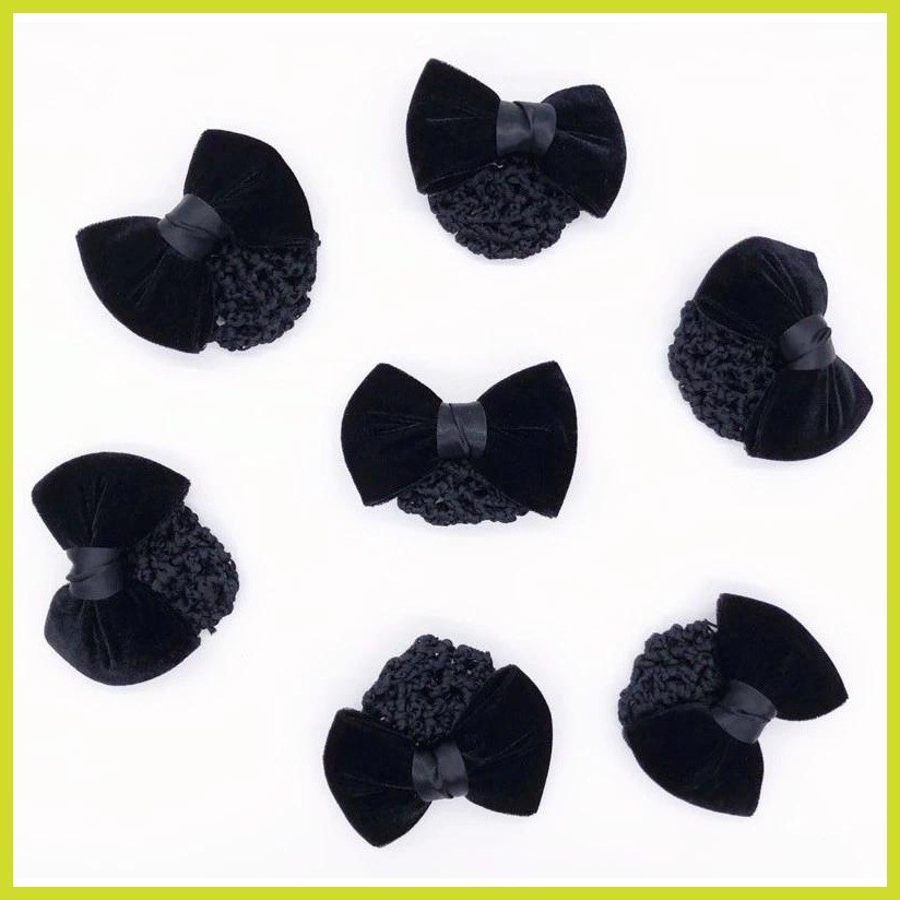 hairnet ribbon clip office work restaurant wtihnet with net ribbon ...