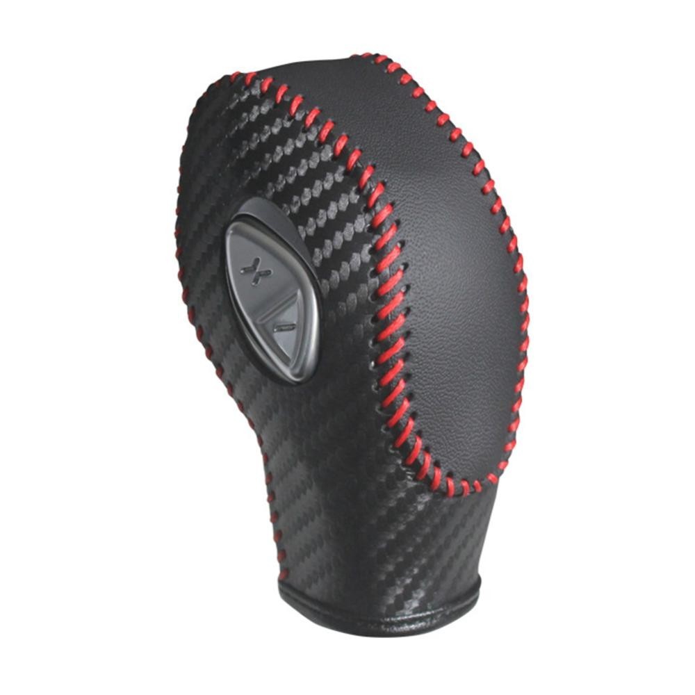 PU Car Carbon Fiber Gear Shift Knob Cover for Ford Focus EcoSport ...