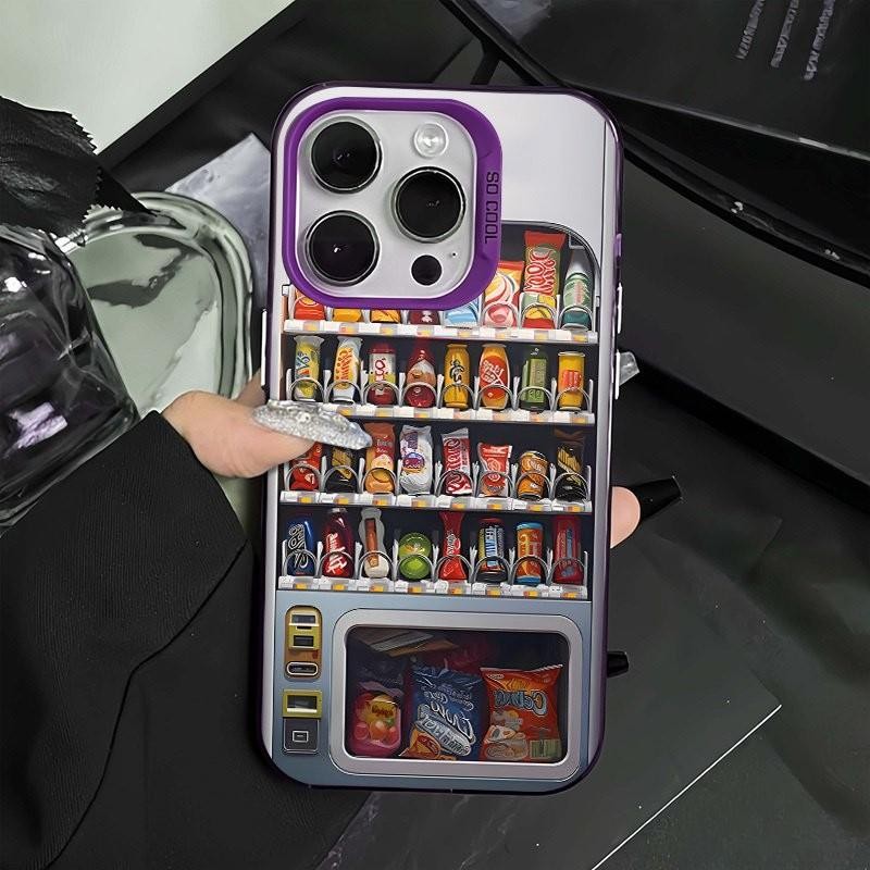 Vending Machine Case for iPhone 16 15 14 13 12 11 Pro Max X XR 7 8 Plus ...