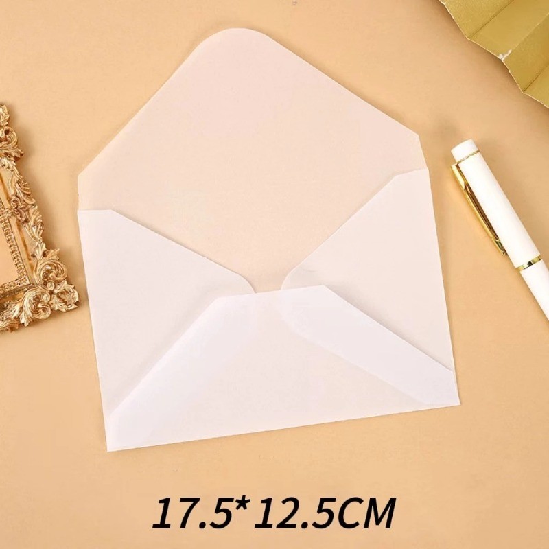 10pcs Transparent Envelope 4R 5R for Vintage Envelope Wedding ...