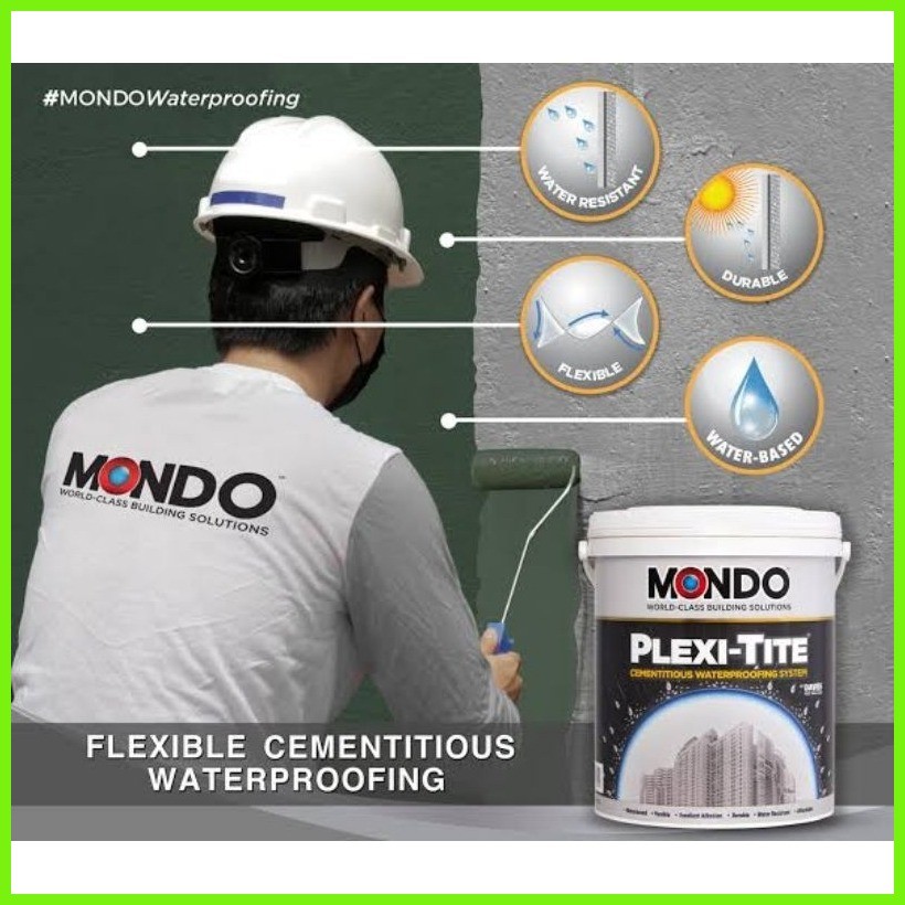 DAVIES MONDO PLEXI-TITE GALLON Cementitious Waterproofing System ...
