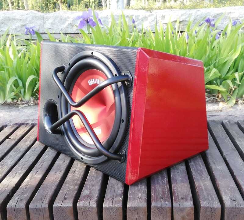 Car subwoofer 12 inch subwoofer with active high-power in car subwoofer ...