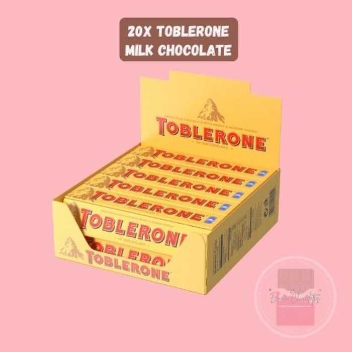 Toblerone 1 Box 20Pcs 100G Each | Shopee Philippines