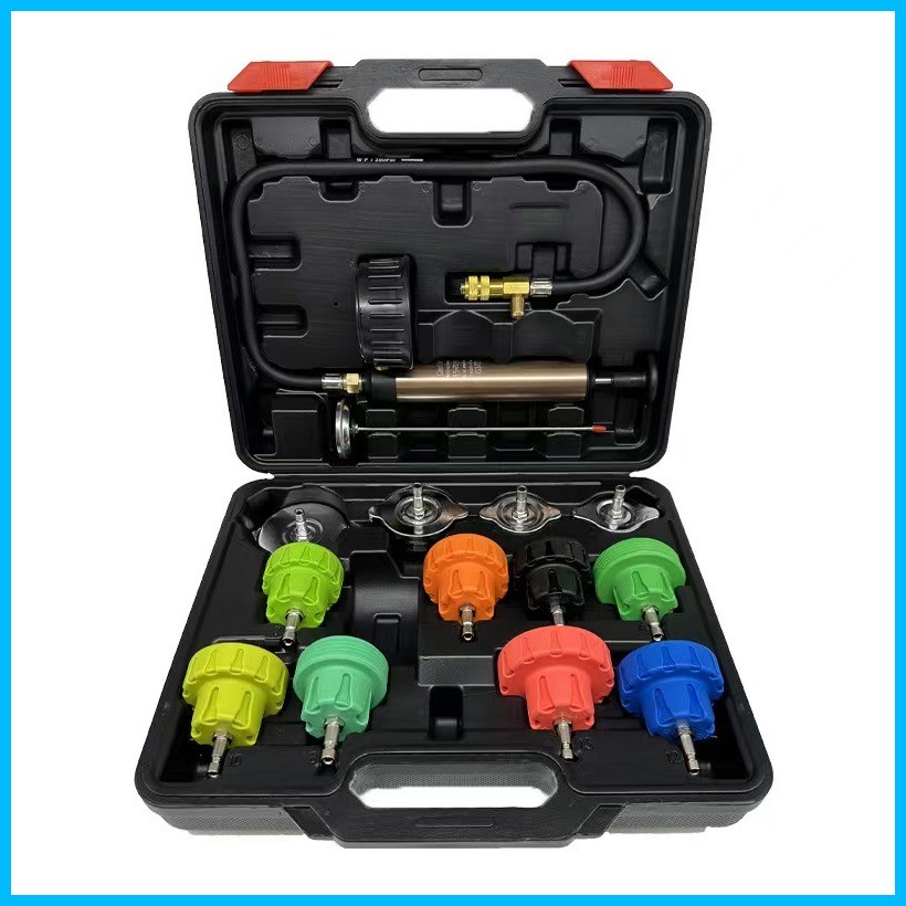 ∩ 28pcs Radiator Pressure Tester Tool Kit Cooling System Testing Tool ...