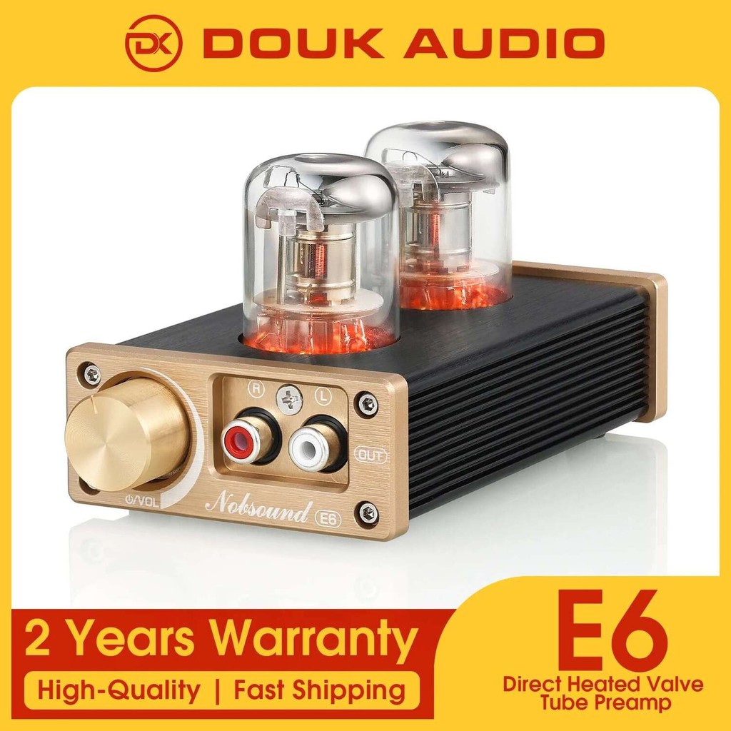 Audio accessories Douk Audio E6 Direct Heated Vacuum Tube Preamp Class ...