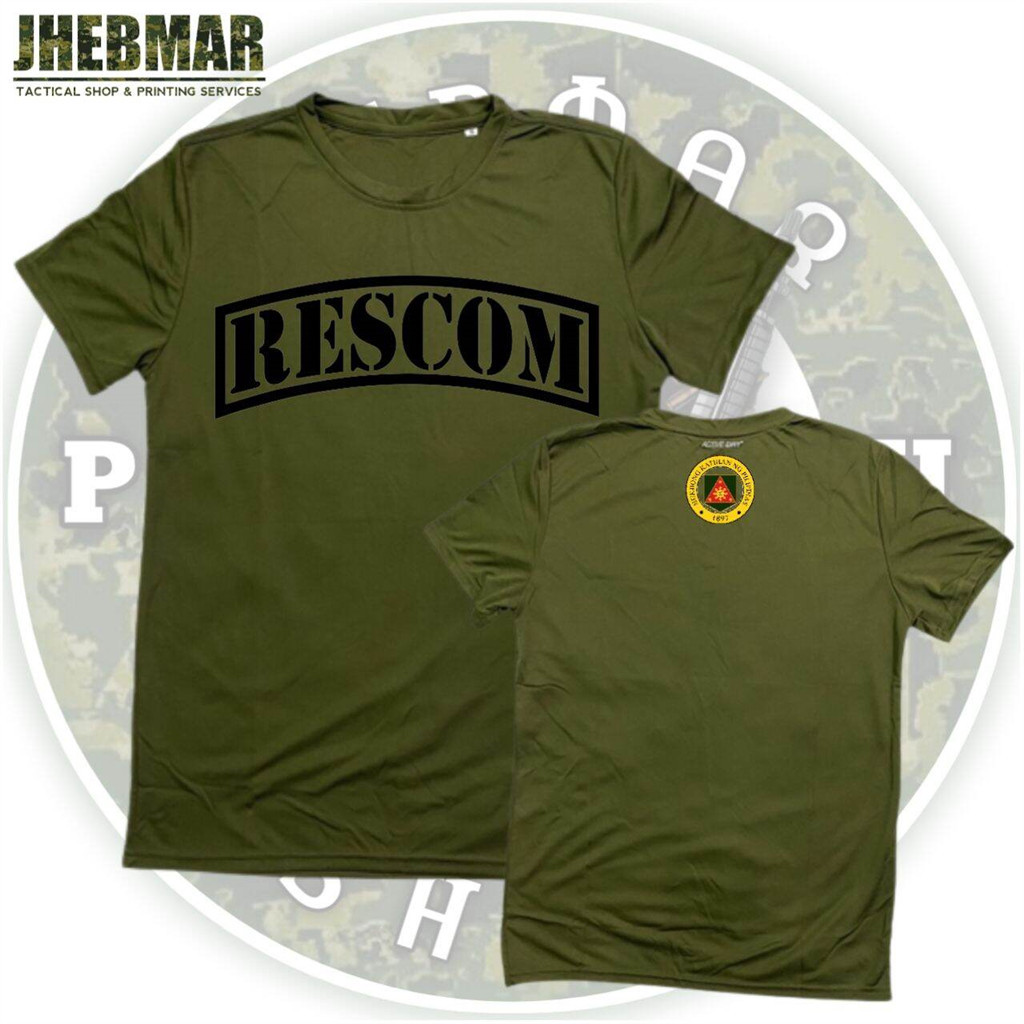 RESCOM T-SHIRT ACTIVE DRY | Shopee Philippines
