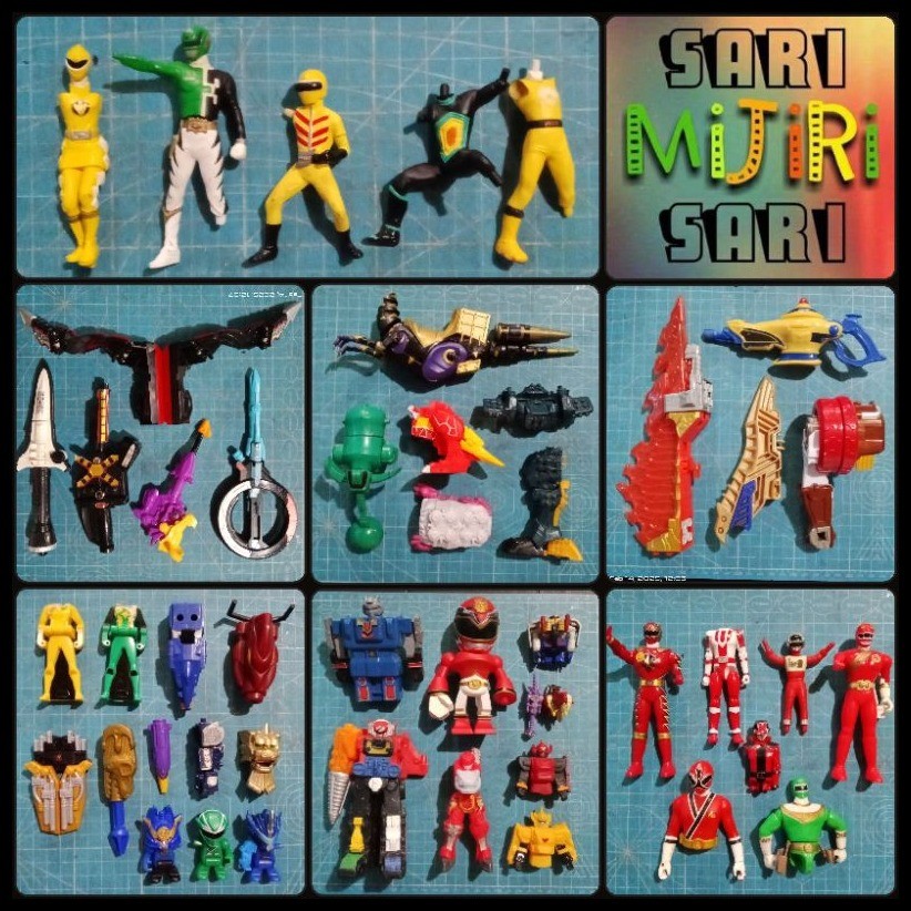 Power Ranger/Super Sentai Megaforce Abaranger Lupinger Shinkenger ...