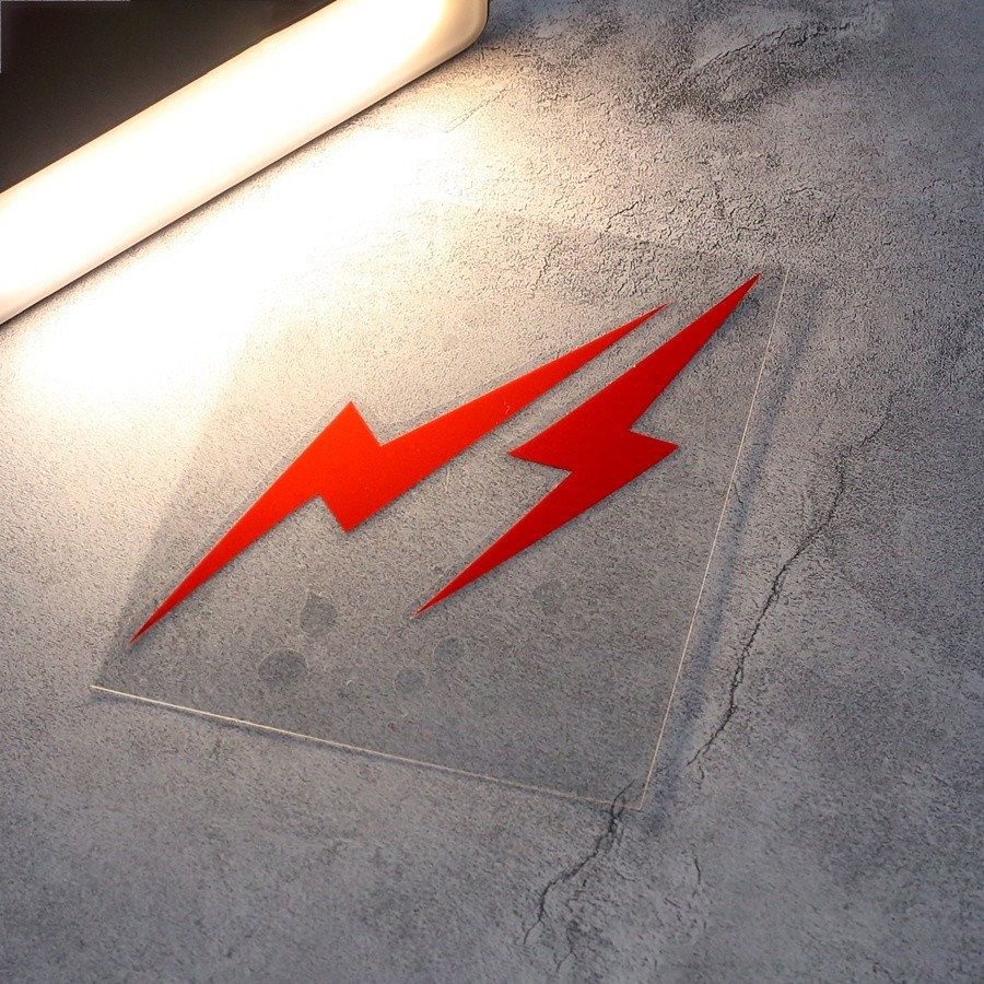 2pcs Lightning Thunder Kidlat Sticker for Motorcycle Stickers Decals ...