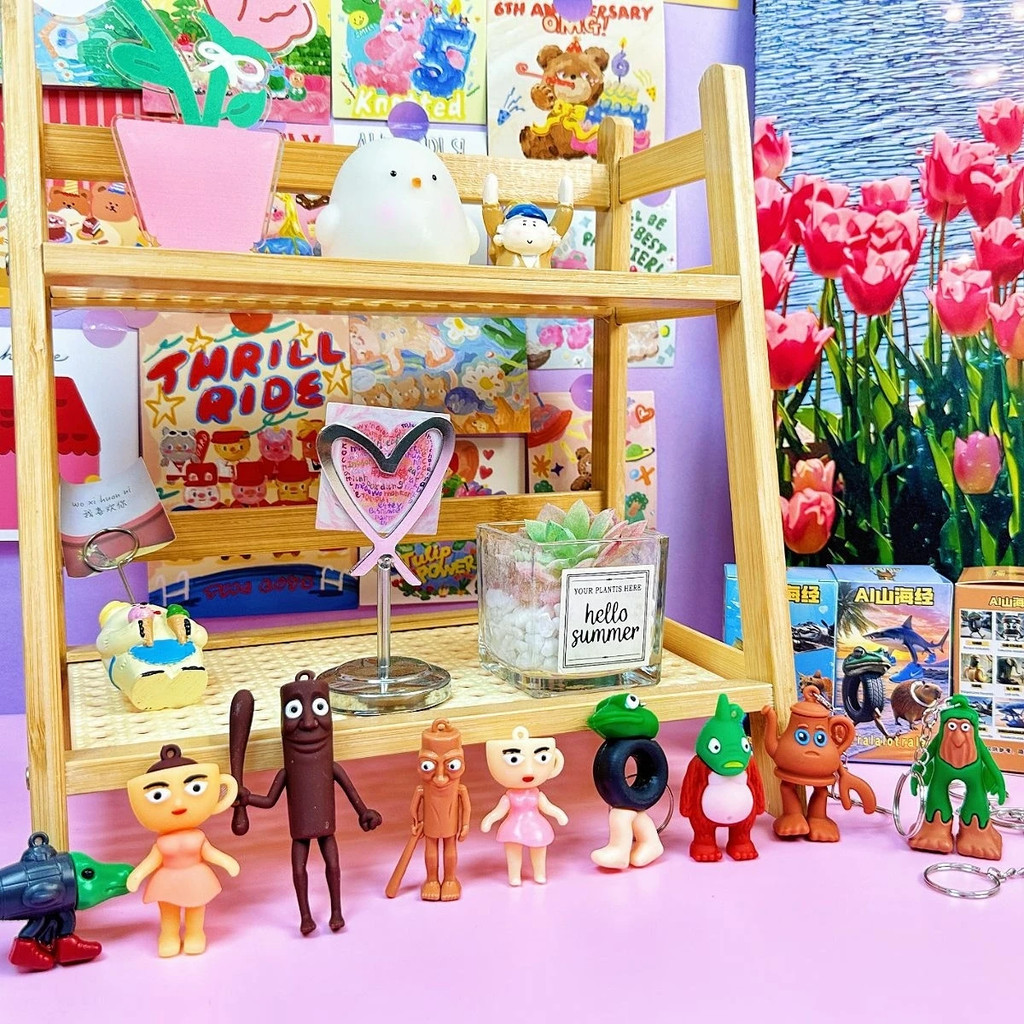 24 pcs/a set Italian Brainrot Blind Box Toy Tungtungtung Sahur ...