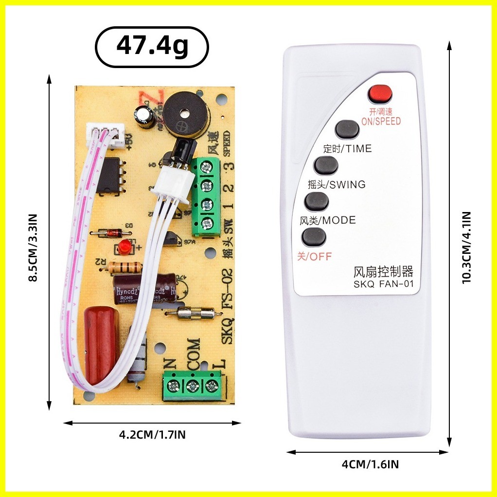 Pcbfun Modified Board Circuit Board Control Motherboard Fan Remote ...