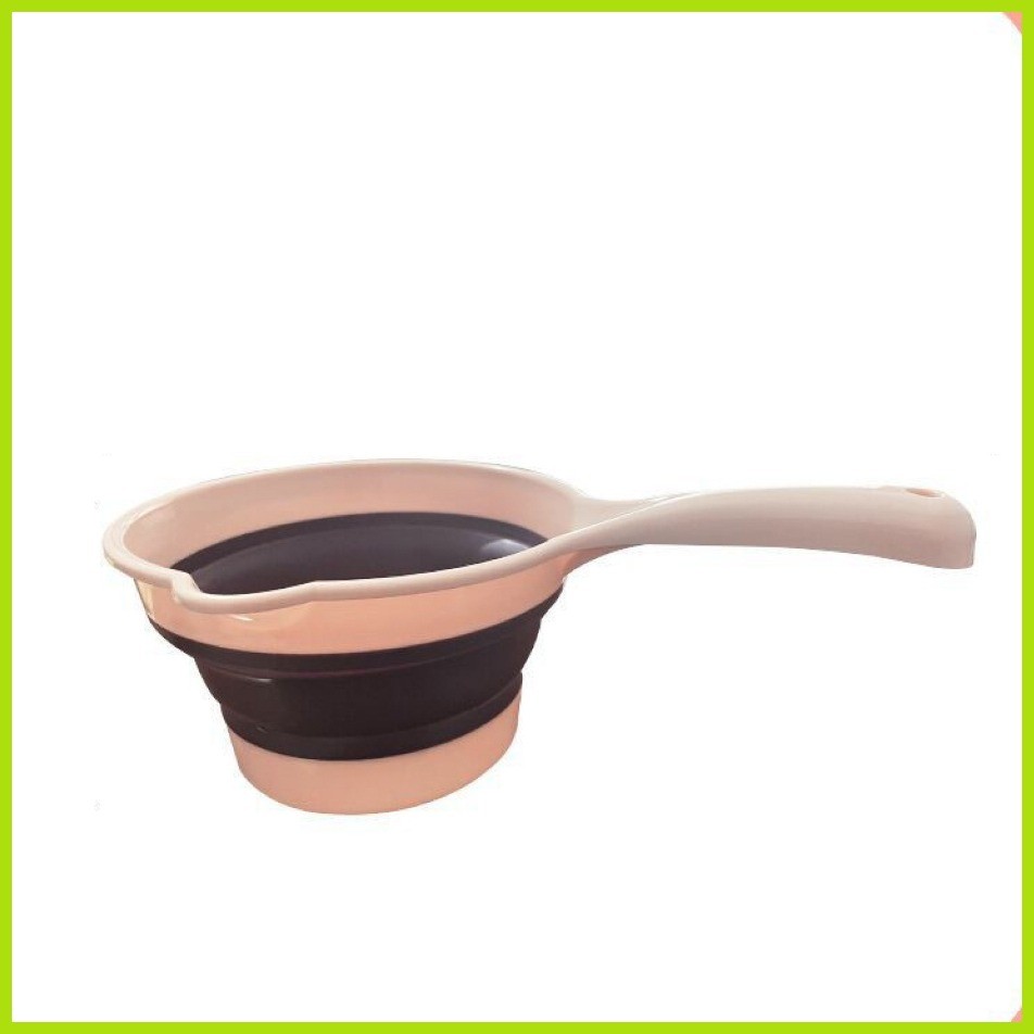 LHK Multi-Purpose Silicone Folding Dipper/Collapsible Water Scoop ...