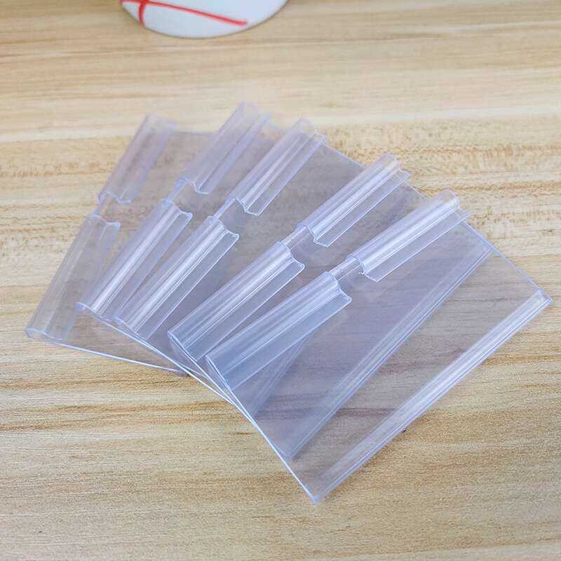 hang Supermarket hooks, tags, transparent signs, shelves display ...