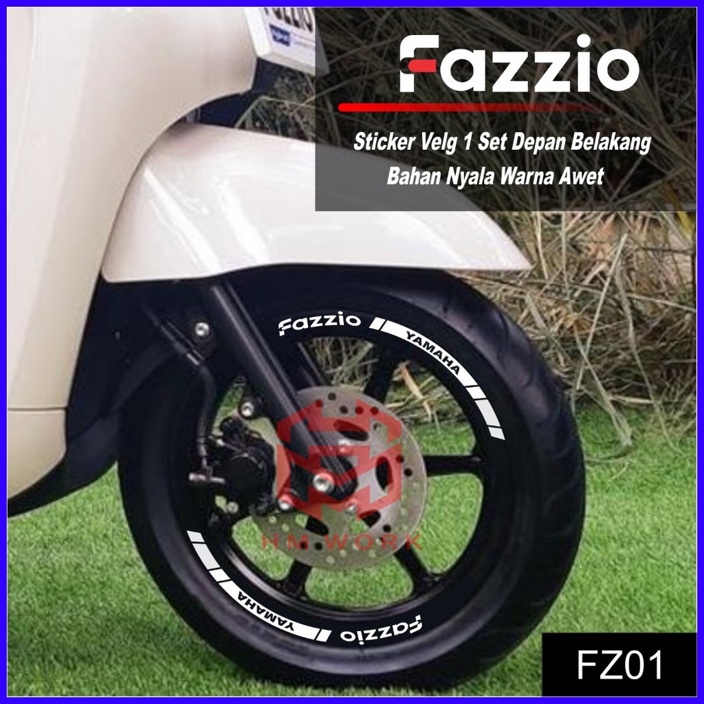 Fazzio FZ01 Rim STICKER | Shopee Philippines