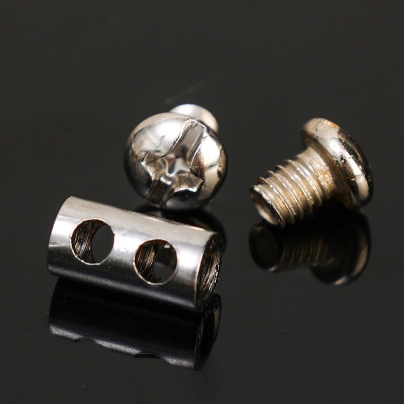 10/20/30Pcs Wire Rope Locking Device -Fixer Double Hole Chuck - Durable ...