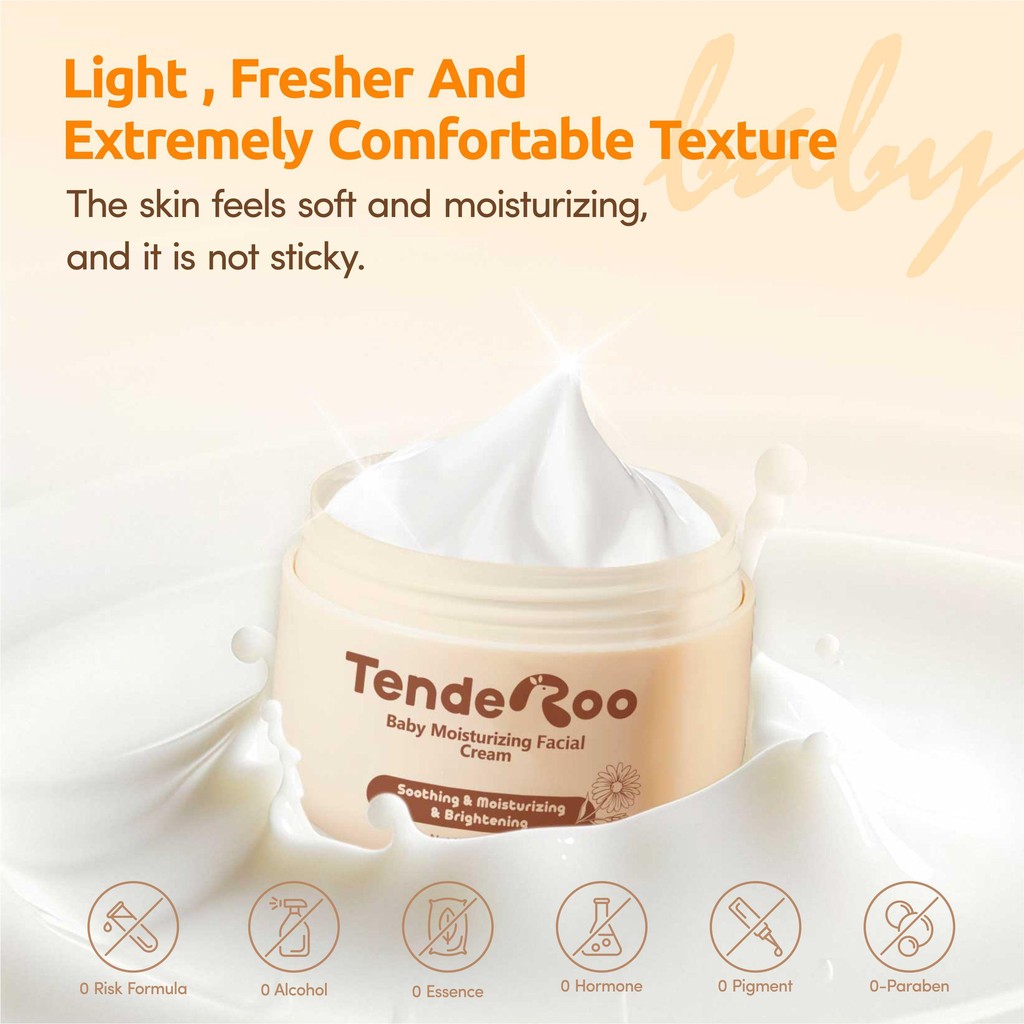 Tenderoo Baby Body lotion+Facial Cream Skin Care Set Avocado Plant ...