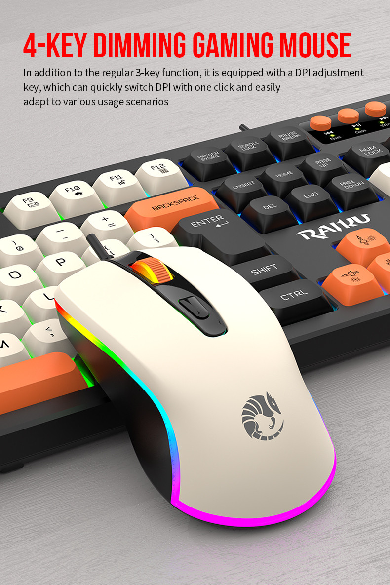 Zeus x Raiku T18 Gaming Combo: 3-in-1 Keyboard + Mouse + Mousepad | RGB ...