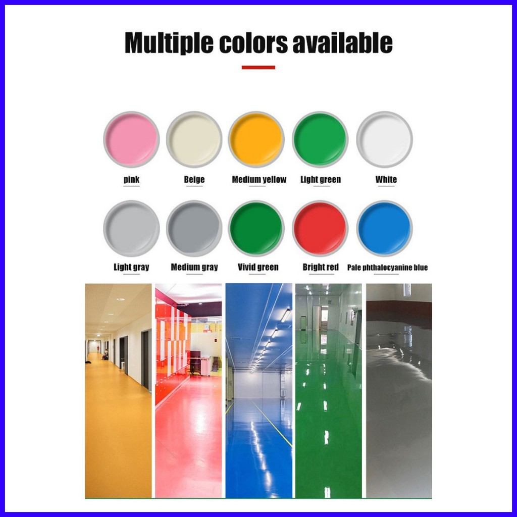3 In 1 Floor Paint For Cement Wataer Based Epoxy Floor Paint Concrete ...