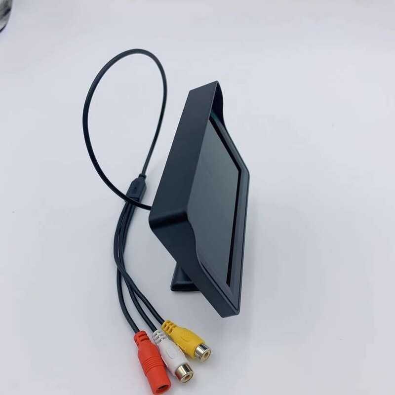 4.3inch Car Display AV Signal Lotus Head Reversing Camera Universal for ...