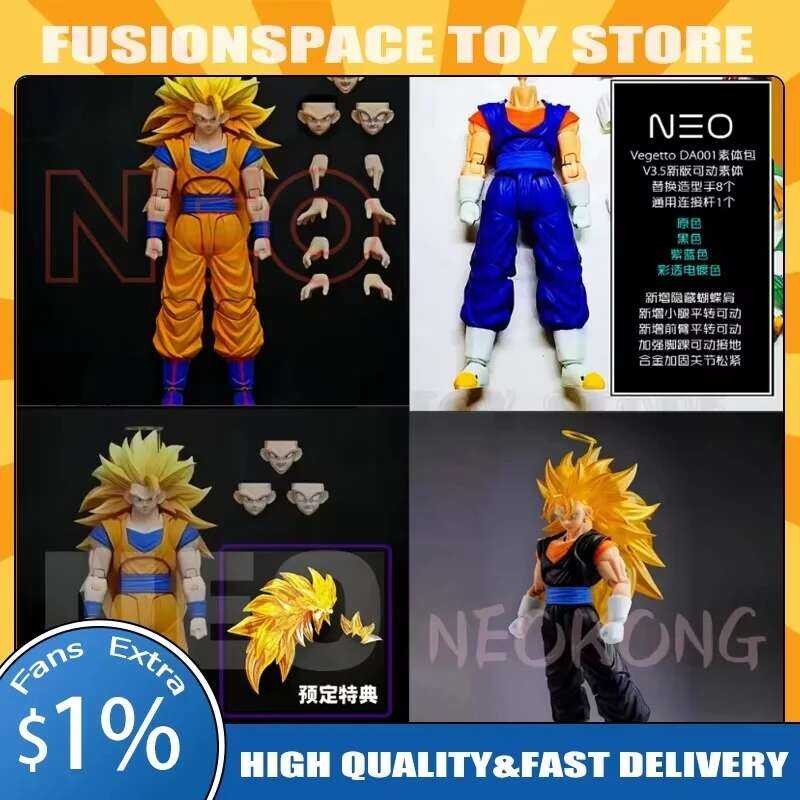 Neokong Studio NEO Kong Model Ssj3 Goku Action Figure Super 3 Vegito ...
