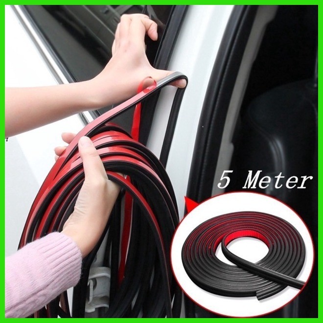 § 5 Meter Car strip B waterproofsoundproof Rubber Seal Strip B Shape ...