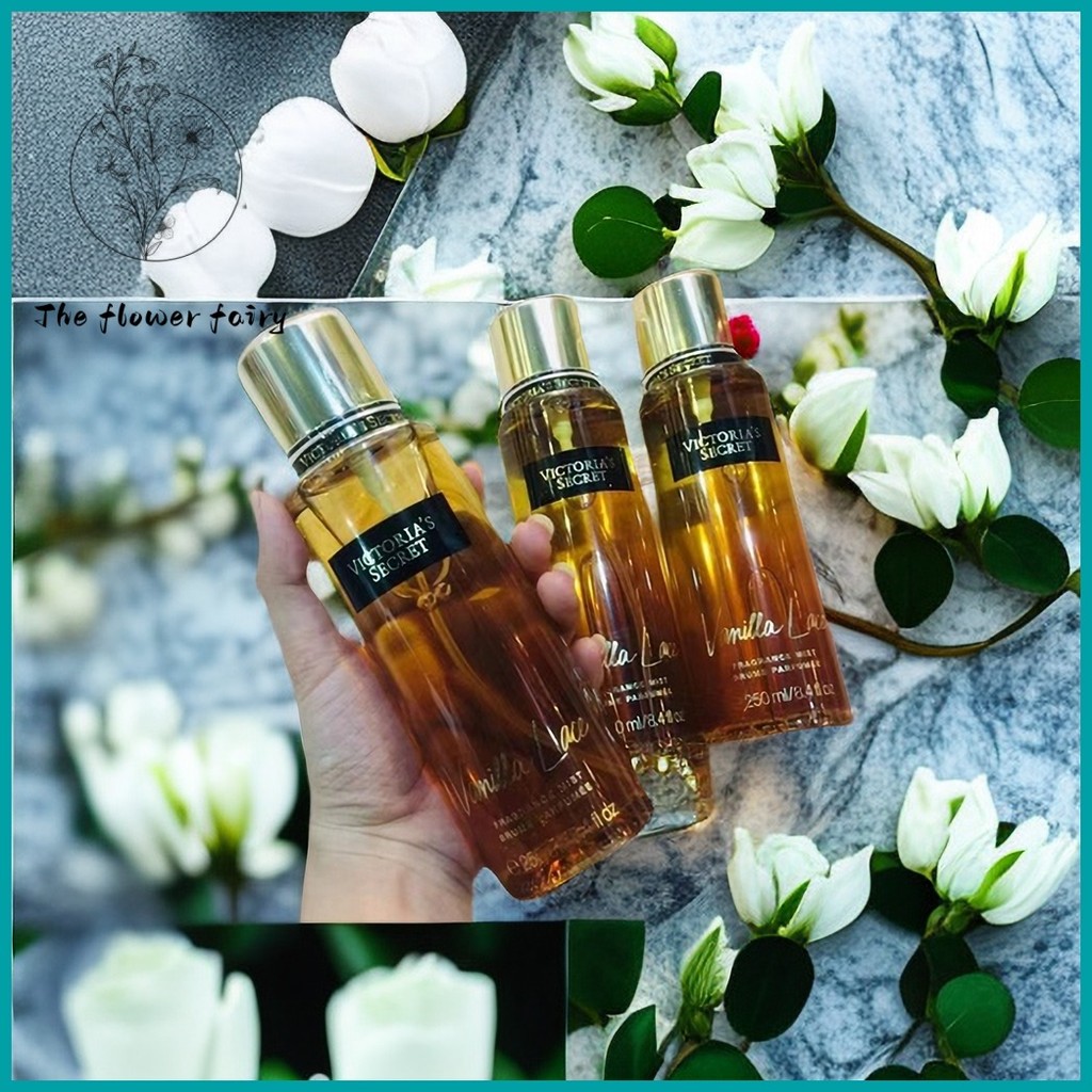 ☪ Victoria's secret Vanilla Lace Women Perfume Spray 250ml | Shopee ...