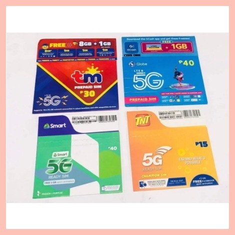 ≥ Globe 5G LTE Smart 5g Prepaid Sim Card TM 5G LTE Sim Card | Shopee ...