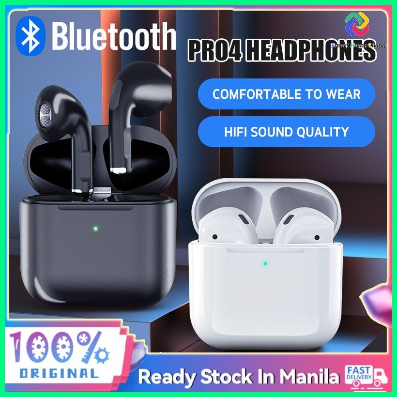Inpods Pro 4 TWS Wireless Bluetooth Earphone With Mic Smart Touch ...