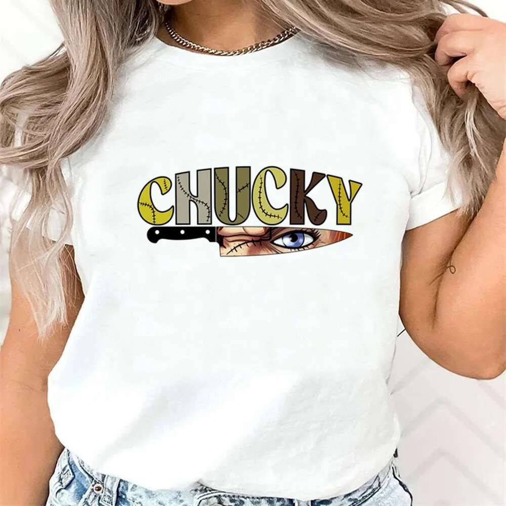 Chucky shirt women Retro streetwear Punk Pastel t-shirt Graphic ...