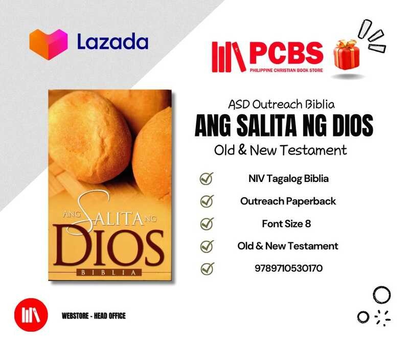 PCBS ASD Holy Bible Outreach (Niv TAGALOG Biblia/Ang SALITA NG Dios ...