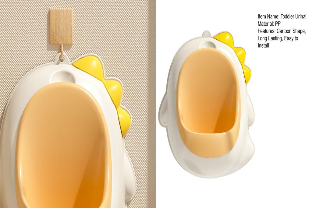 Children Wall-mounted Urinal Toddler Urinal Fun Cartoon Kids Potty ...