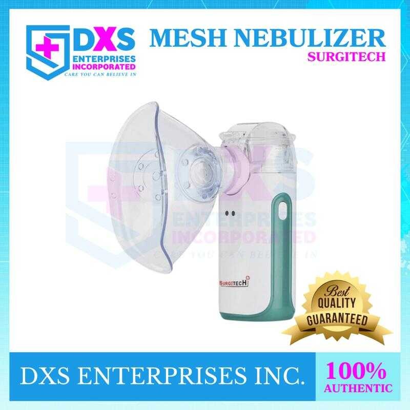 SURGITECH MESH Nebulizer- COMPLETE SET WITH ADULT AND PEDIA MASK ...