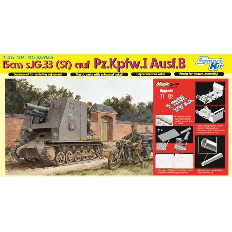 Dragon 6259 1/35 German 15cm sIG33(Sf) auf Panzerkampfwagen I Ausf.B ...