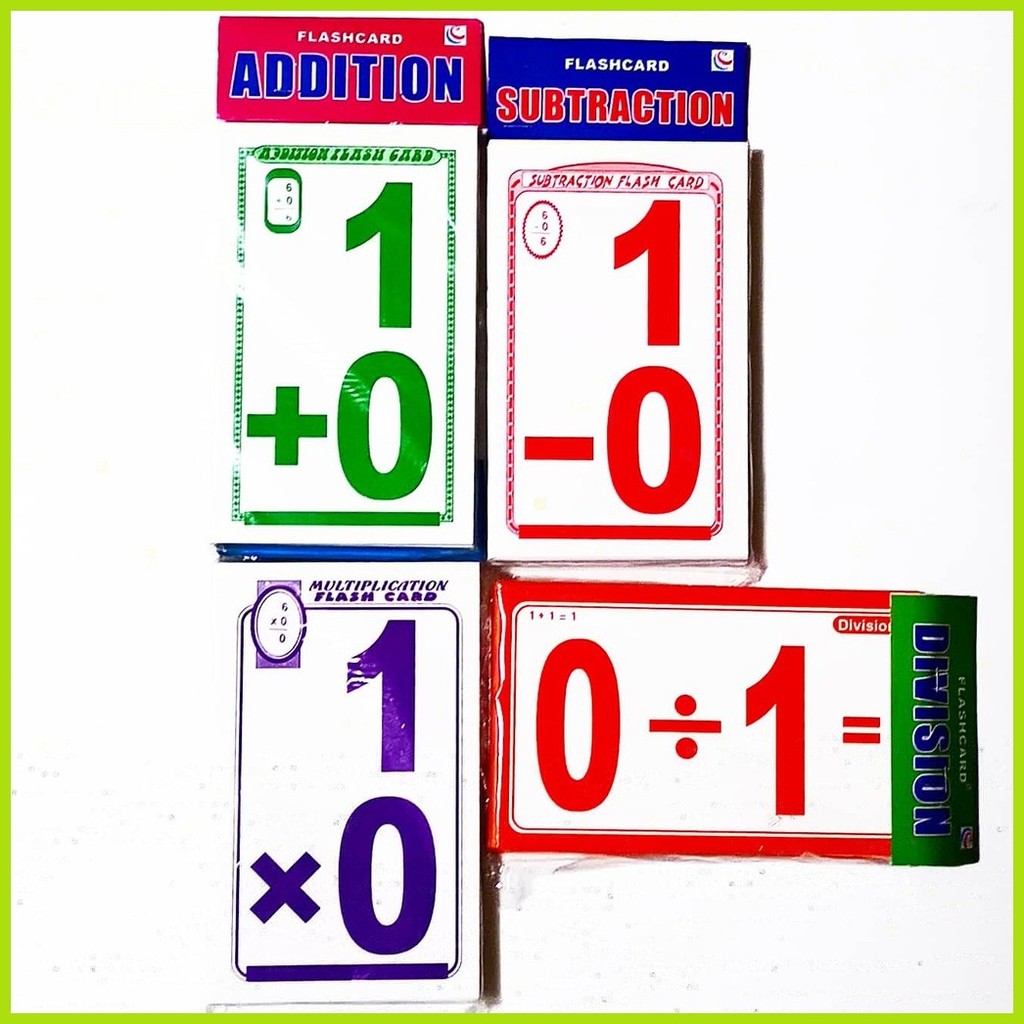 FUNandSMART MDAS Flashcards (Multiplicatioin Division Addition ...
