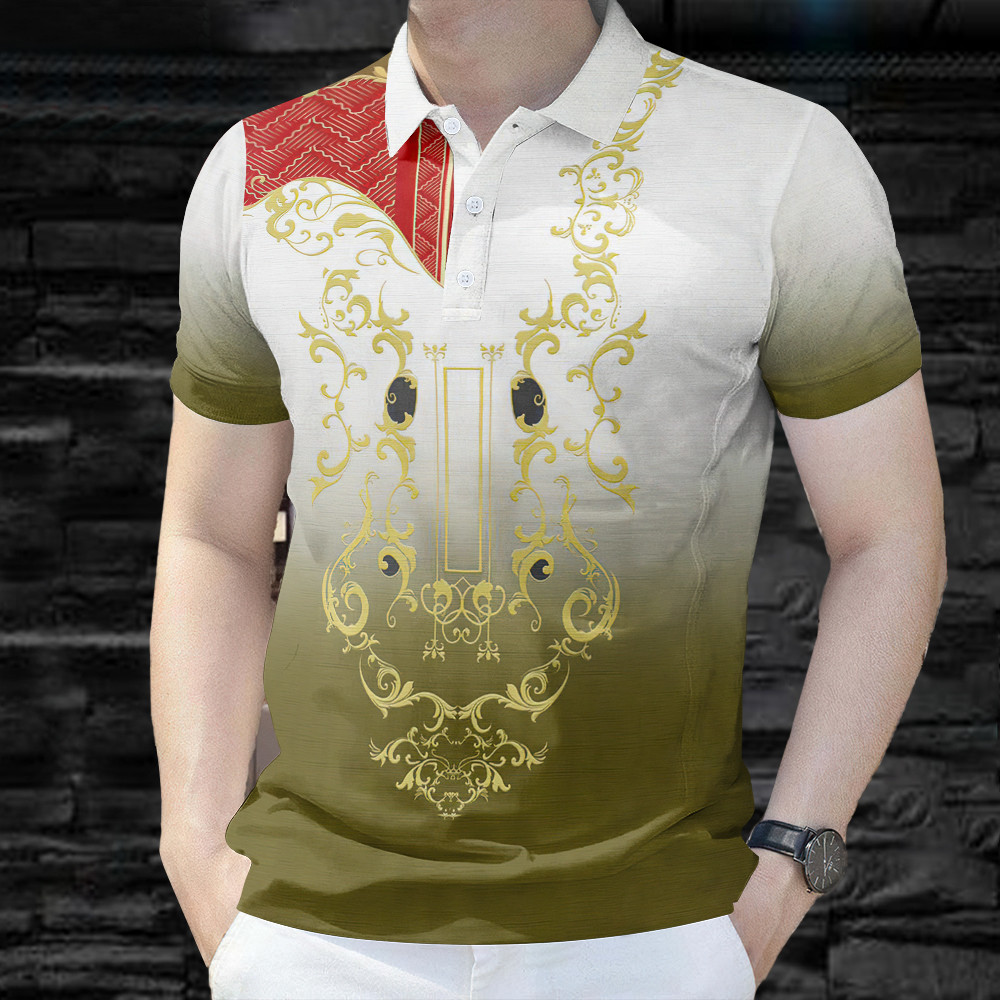 2025 Summer Polo Shirts For Men Modern Barong For Men Asean Attire For ...