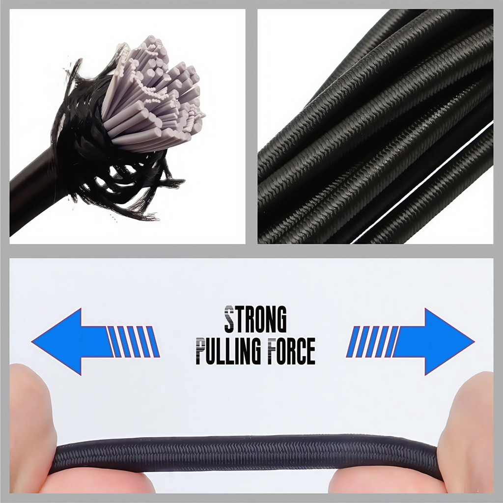 10M Strong Elastic Cord Rope Rubber Band Sewing Clothing Craft Supplies ...