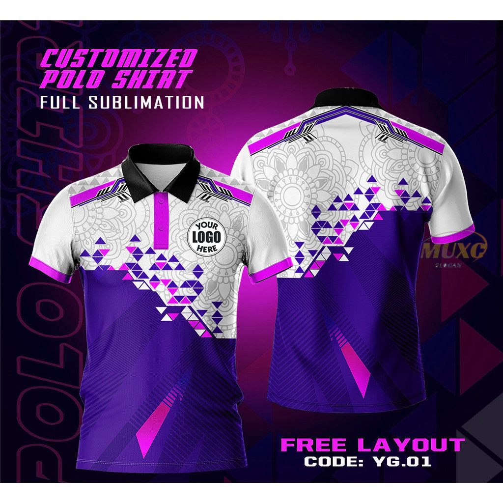 Free customization】2025 New !! FULL SUBLIMATION Polo shirt for man and ...