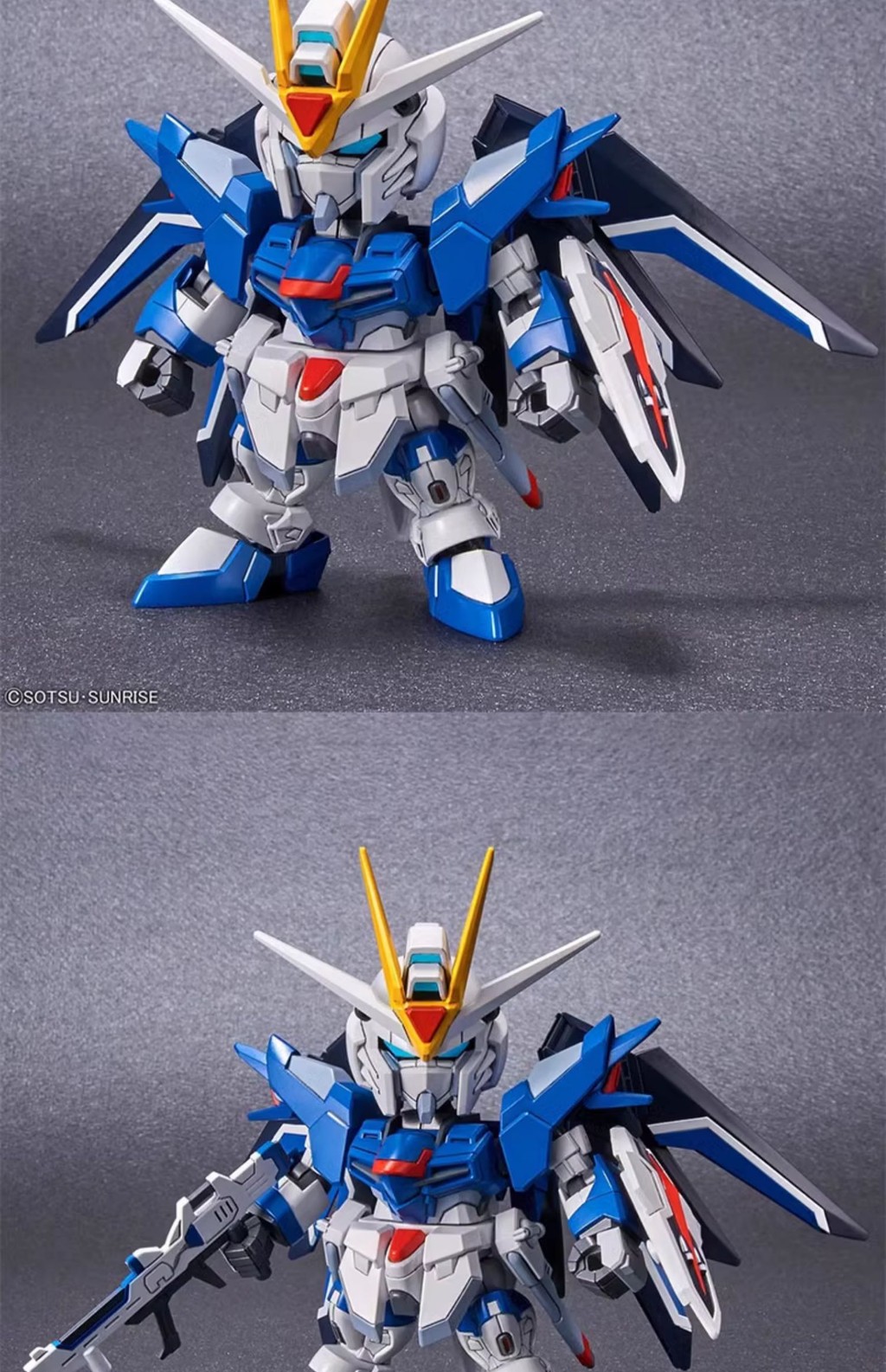 Bandai SD Gundam EX-Standard Model Kit – Aile Strike, Freedom, Unicorn ...